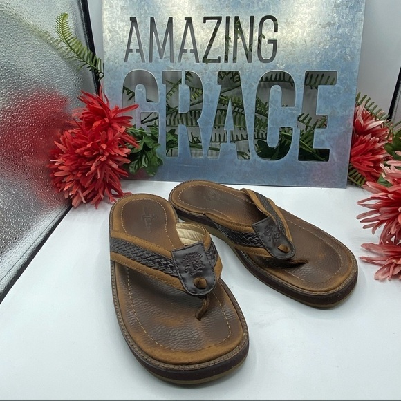 Tommy Bahama | Shoes | Tommy Bahamas Sz 9 Anchors Away Flip Flops ...